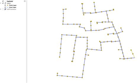 Qgis Know The Count Of Lines That Are Connected To Each Point Geographic Information Systems