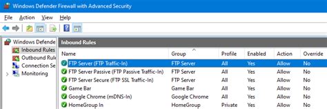 Firewall Ftp Access Blocked Despite Rule Opened Super User
