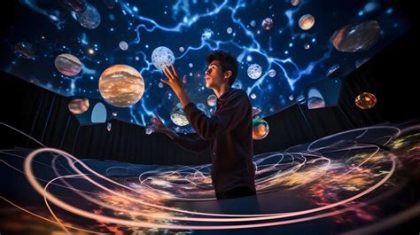 Premium Photo A Professional Conducting A Data Experiment In A Virtual Reality Lab