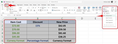 How To Clear Formatting In Excel SpreadCheaters