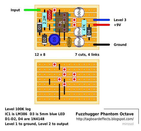 Bass Fuzz Pedal Schematic At Jason Quinn Blog