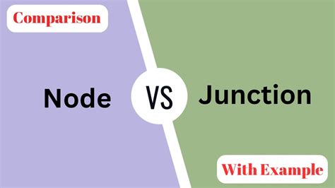 Difference Between Node And Junction Electrical Nodes And Junctions In The Circuit Youtube