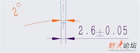 工程图标注中角度的标注文字离标注线太远怎么调整 creo parametric 工程图 野火论坛