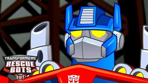 Optimus Prime Transformers Rescue Bots Animacion Dibujos Animados De Niños Youtube