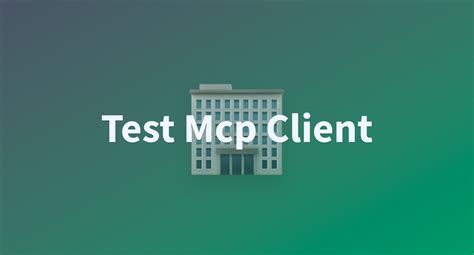Test Mcp Client A Hugging Face Space By Imessam