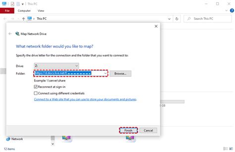 Map Onedrive As A Network Drive