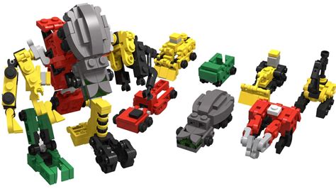 Lego Moc Transformers Movie Rotf Devastator Mini Mecha By Freshbricks