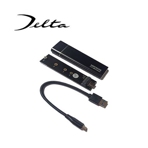 Case Delta Para Disco Ssd M2 Sata Nvme Pci E Puerto Usb 31 Ecuacomp