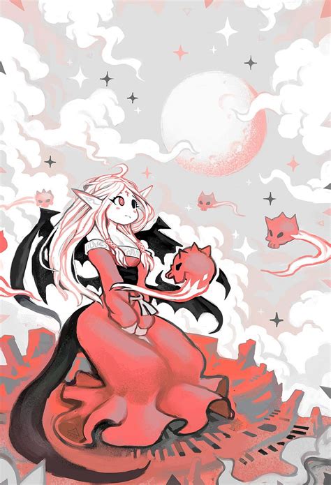 Rinrin And Demon Princess Ako By Canvas 2929 Rbangdream