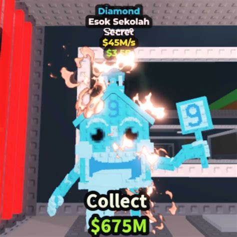 Diamond Esok Sekolah 45m S Steal A Brainrot Sab