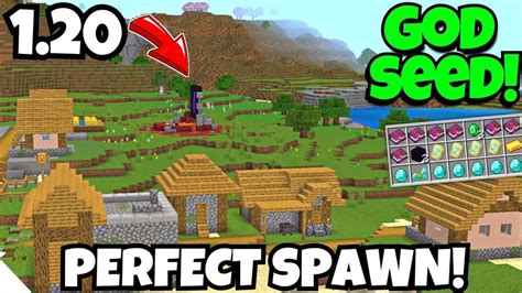 Best Minecraft Seeds With Village At Spawn At Harrison Fitch Blog
