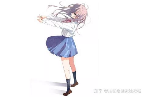 新手百褶裙画法教学简单易学教你画好看的格纹百褶裙 知乎