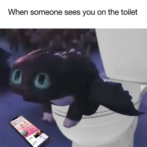 Httyd When Someone Sees You On The Toilet With Handy😆 How Train