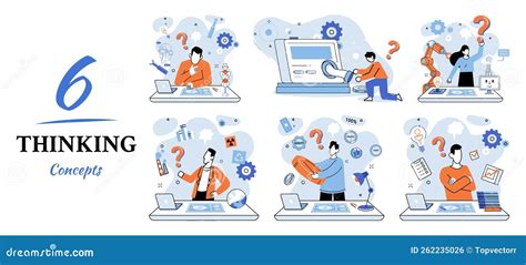 Problem Solving Concept Woman Wondering Or Thinking Planning Or Pondering With Question Mark