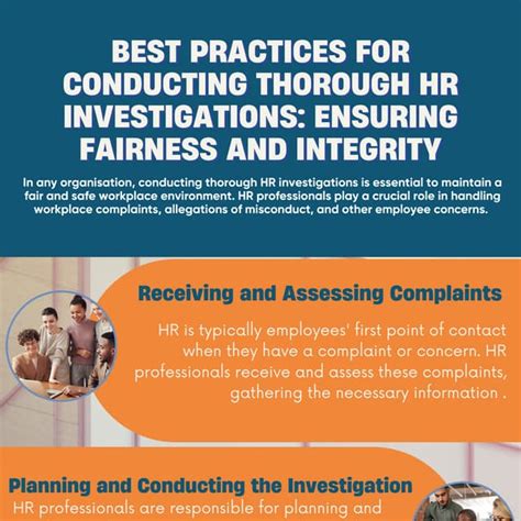 Best Practices For Conducting Thorough Hr Investigations Ensuring Fairness And Integrity Pdf