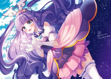 治愈玛杰斯蒂 插画师どろしぃskeb的光之美少女插画图片 BoBoPic
