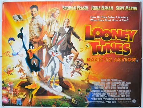 Affiche De Retour En Action Des Looney Tunes
