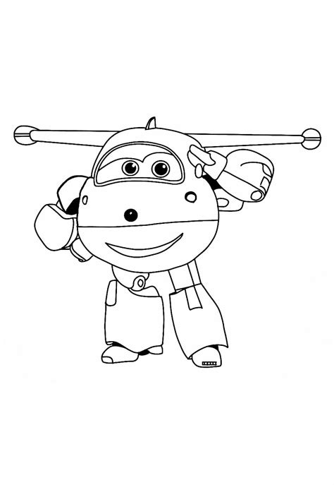 Desenhos De Super Wings Para Colorir Bora Colorir