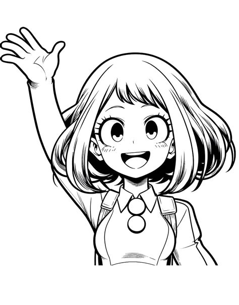 Uraraka Ochako Wallpaper My Hero Academia Izuki Midoriya Toshinori