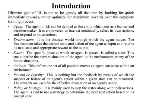 24 09 2021 Reinforcement Learning Algorithms Pptx Strategy Video Games Video Game Genres