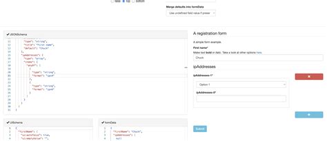 How Do I Eliminate The Select Dropdown When Using Anyof In React Jsonschema Form Stack Overflow