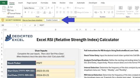 Excel Rsi Calculator Dedicated Excel
