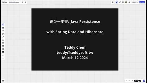 還少一本書：java Persistence With Spring Data And Hibernate Youtube