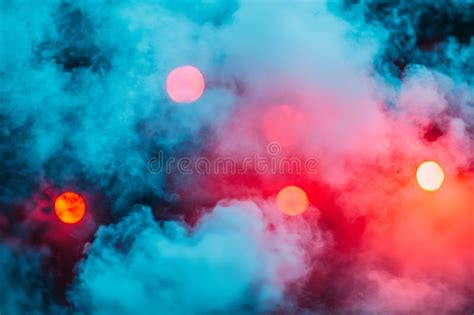 Abstract Haze Light Orbs On Black Stock Image Image Of Defocused Dreamy