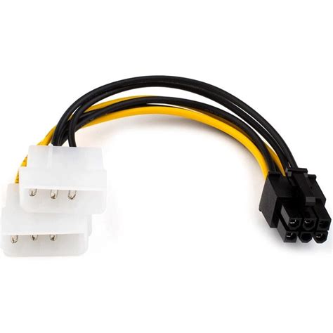 Переходник 2x Molex Pci E 6 Pin Atcom 16185 купить в интернет магазине Регард Москва цена