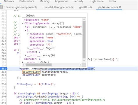 Remote Filtering Combining Values With And And Or In A Column