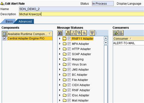 Michals Pi Tips Component Based Message Alerting Sap Community