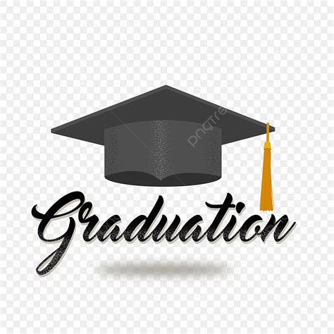 텍스트와 검은 졸업 모자 눈금 문자 새기기 인사 Png 일러스트 및 벡터 에 대한 무료 다운로드 Pngtree