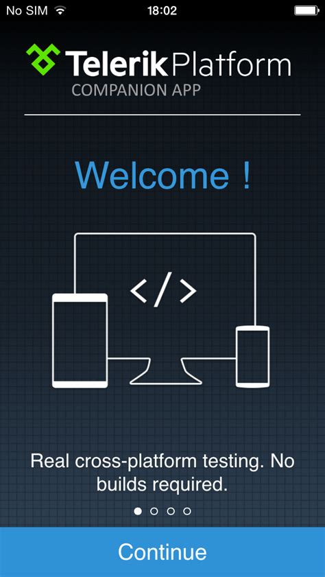 the new and improved telerik platform companion app