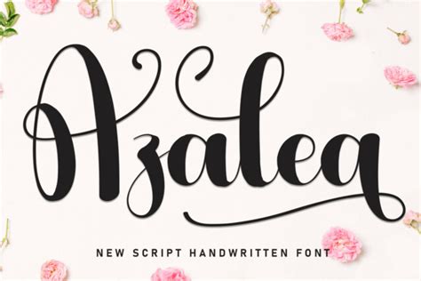 Azalea Script Font Download Free Font