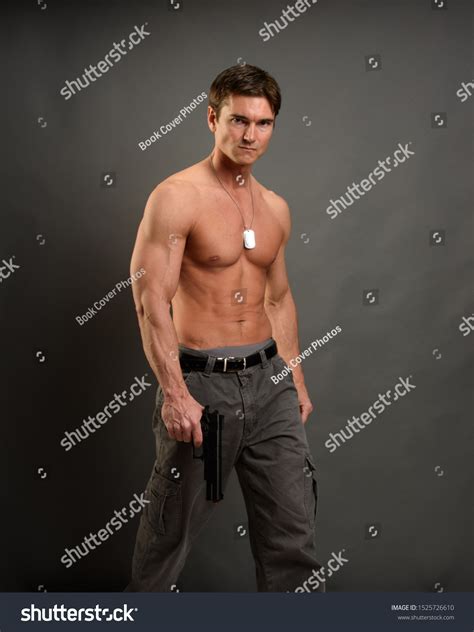 Sexy Sniper Poses Camera Stock Photo Shutterstock