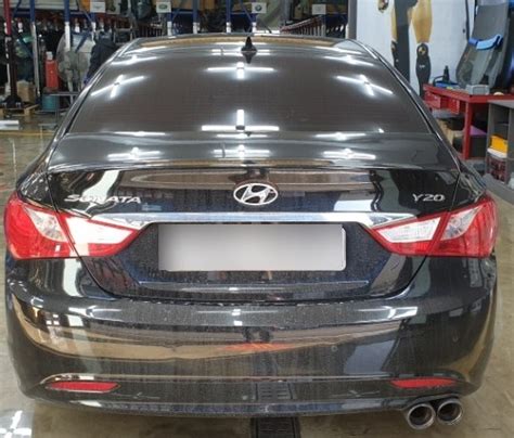 현대 Yf 쏘나타 앞유리교체 후기 운전 중 돌빵 차앞유리금 깨진 Nf쏘나타 전면유리교체비용 및 비품유리 중고유리 선택교환 그리고 후진시 자동 후진깜빡이 비상등 후깜