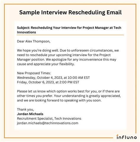10 Interview Scheduling Email Templates Invitation Examples