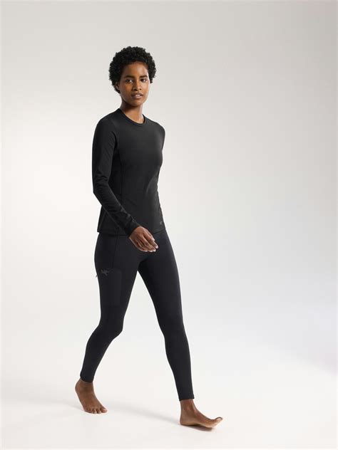Rho Crew Neck Ls Womens Arcteryx United States