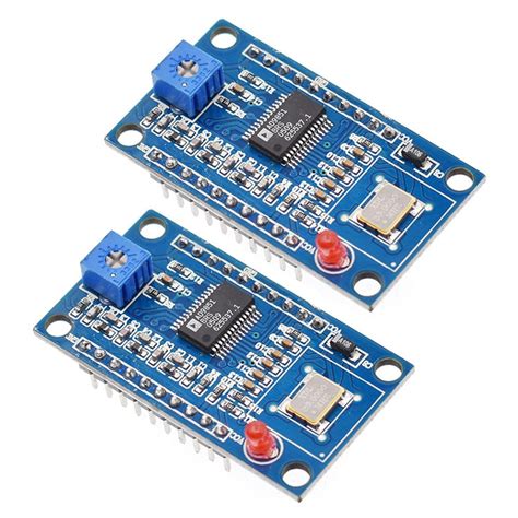 2pcs Dds Signal Generator Module 0 70mhz Ad9851 2 Sine Wave And 2 Square Industrial