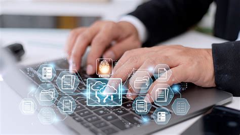 지문 스캔 및 생체 인식 인증 문서 관리 시스템 데이터 파일의 보관 및 관리를 자동화하는 소프트웨어 인터넷 기술의 개념 개념에 대한 스톡 사진 및 기타 이미지 Istock