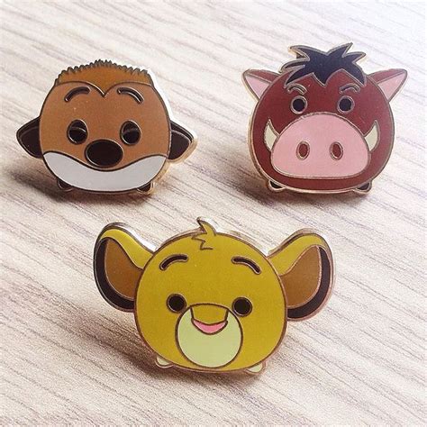 The Lion King Tsum Tsum Disney Pins Limited Edition Disney Pins