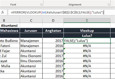 Rumus Vlookup Dan If Error Excel Medium