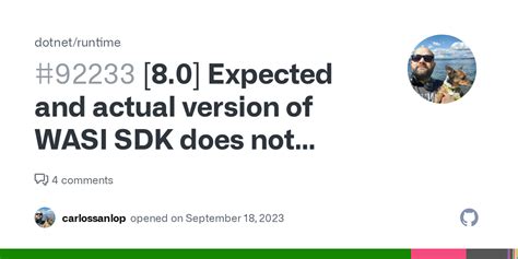 [8 0] expected and actual version of wasi sdk does not match please delete usr local wasi sdk