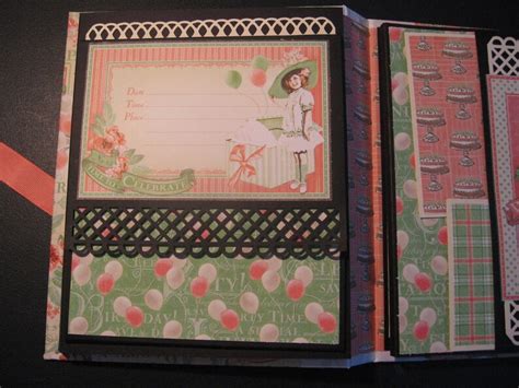 Tutorial Scrapbook Folio Mini Album 7 12x9 Pdf Etsy