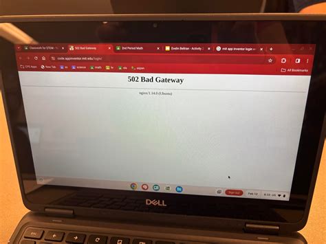 502 Bad Gateway Bugs And Other Issues Mit App Inventor Community