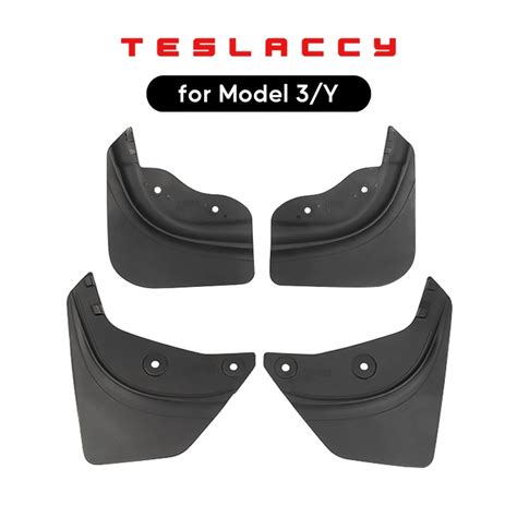 Tesla Model Y 3 테슬라 모델 Y 3 자동차 휠 머드 플랩 스플래시 가드 머드 플랩 프론트 리어 펜더 새로운