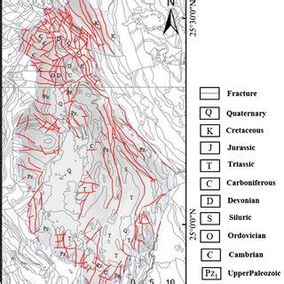 The Geological Map Of Study Area Download Scientific Diagram