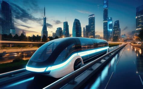 Premium Ai Image The Evolution Of Electric Transportation Generative Ai