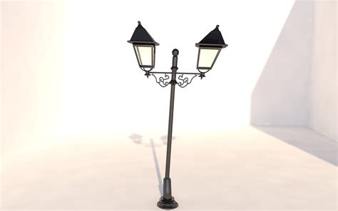 가로등 램프 무료 3d 모델 3ds Obj Dae Blend Fbx Mtl Stl Free3d