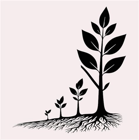 Tree Growth Background Vectors Illustrations For Free Download Freepik